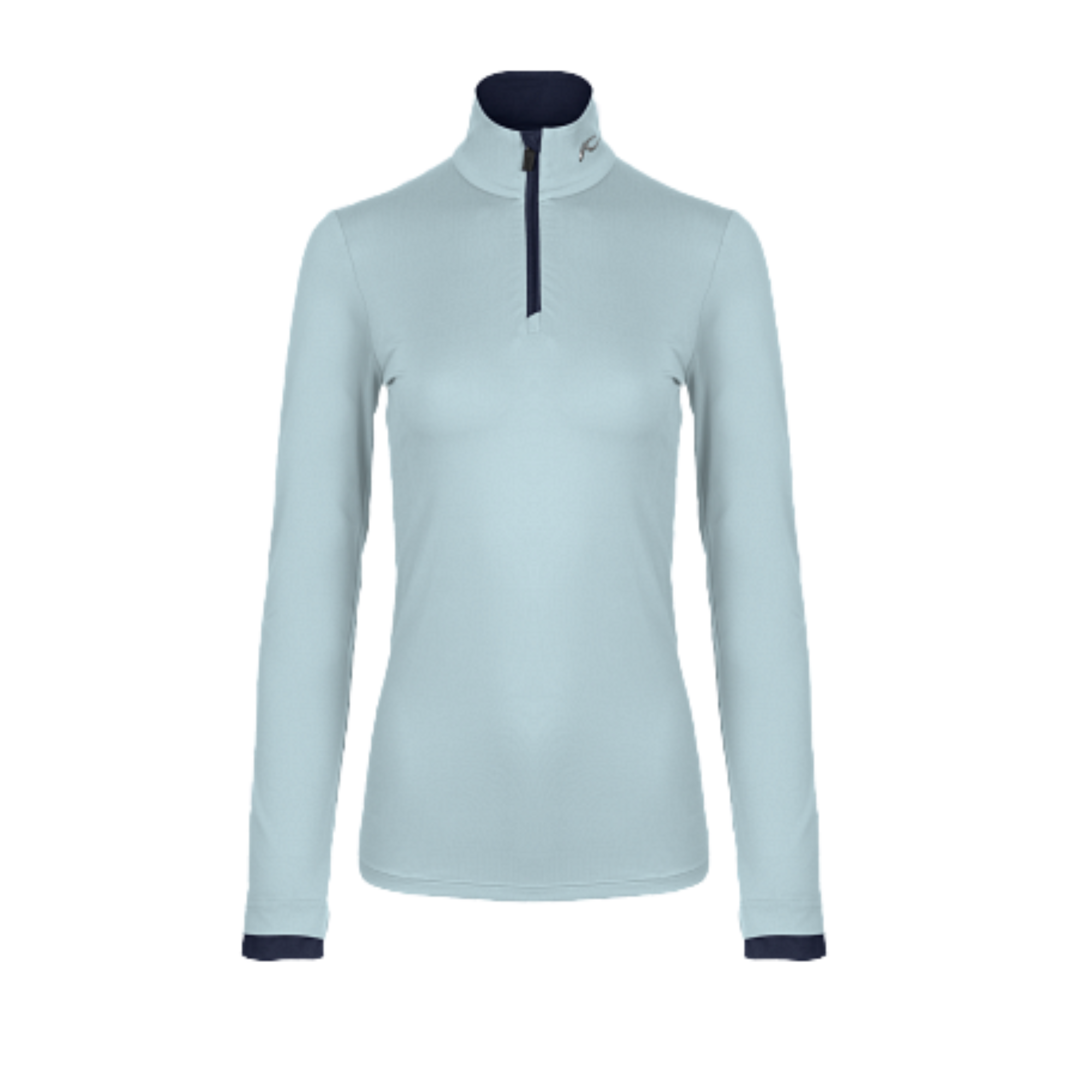 Kjus Women's Feel Mid Layer Half Zip - Mist - Ballistics