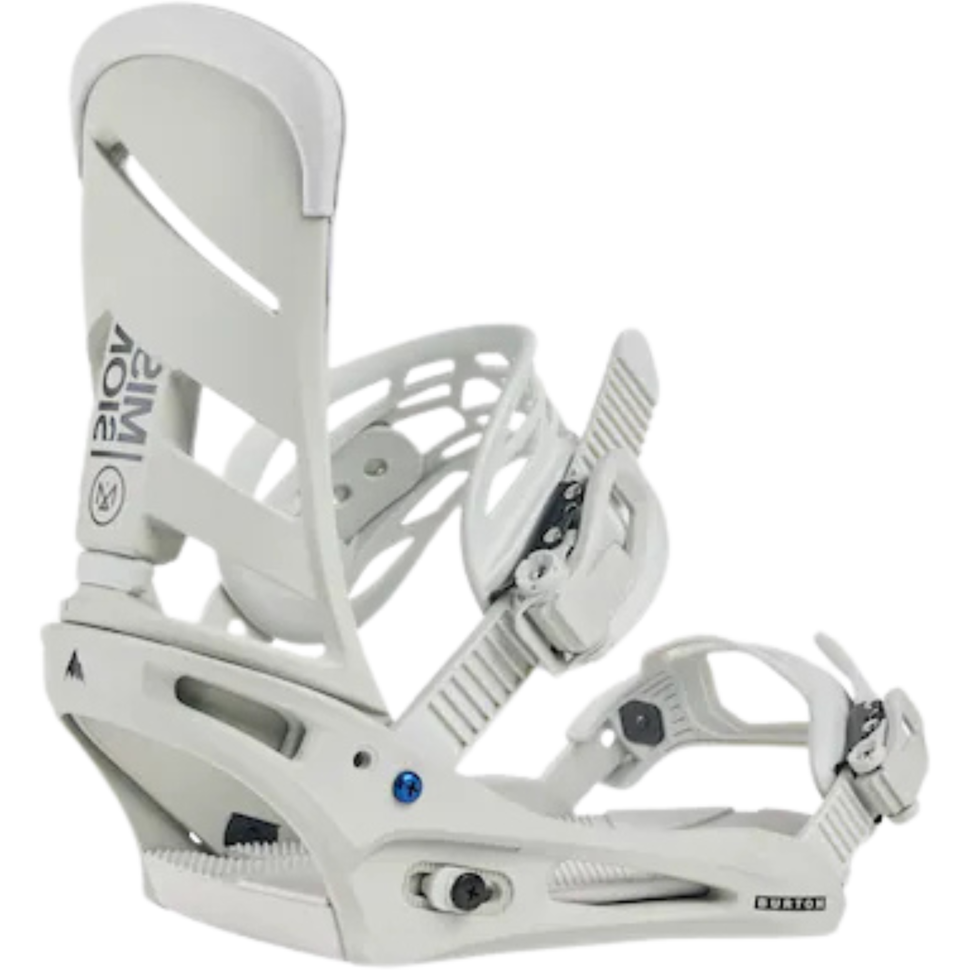 Burton Men's Mission Re:Flex Bindings - Gray Cloud - Ballistics