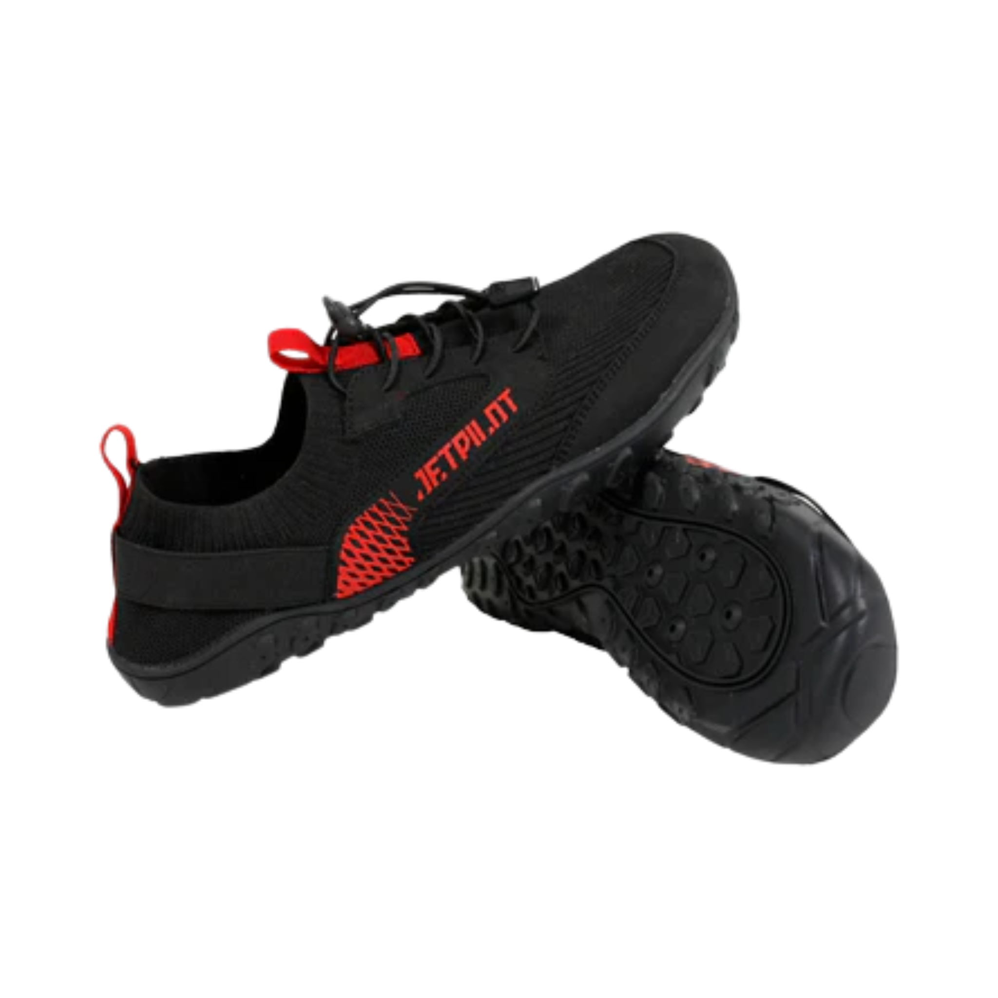 Jetpilot Hybrid Hydro Shoe - Black/Red – Ballistics