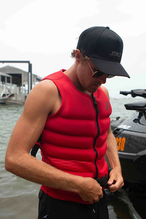 Jetpilot Men's Hyperflex S-Grip - Red L50 - Ballistics