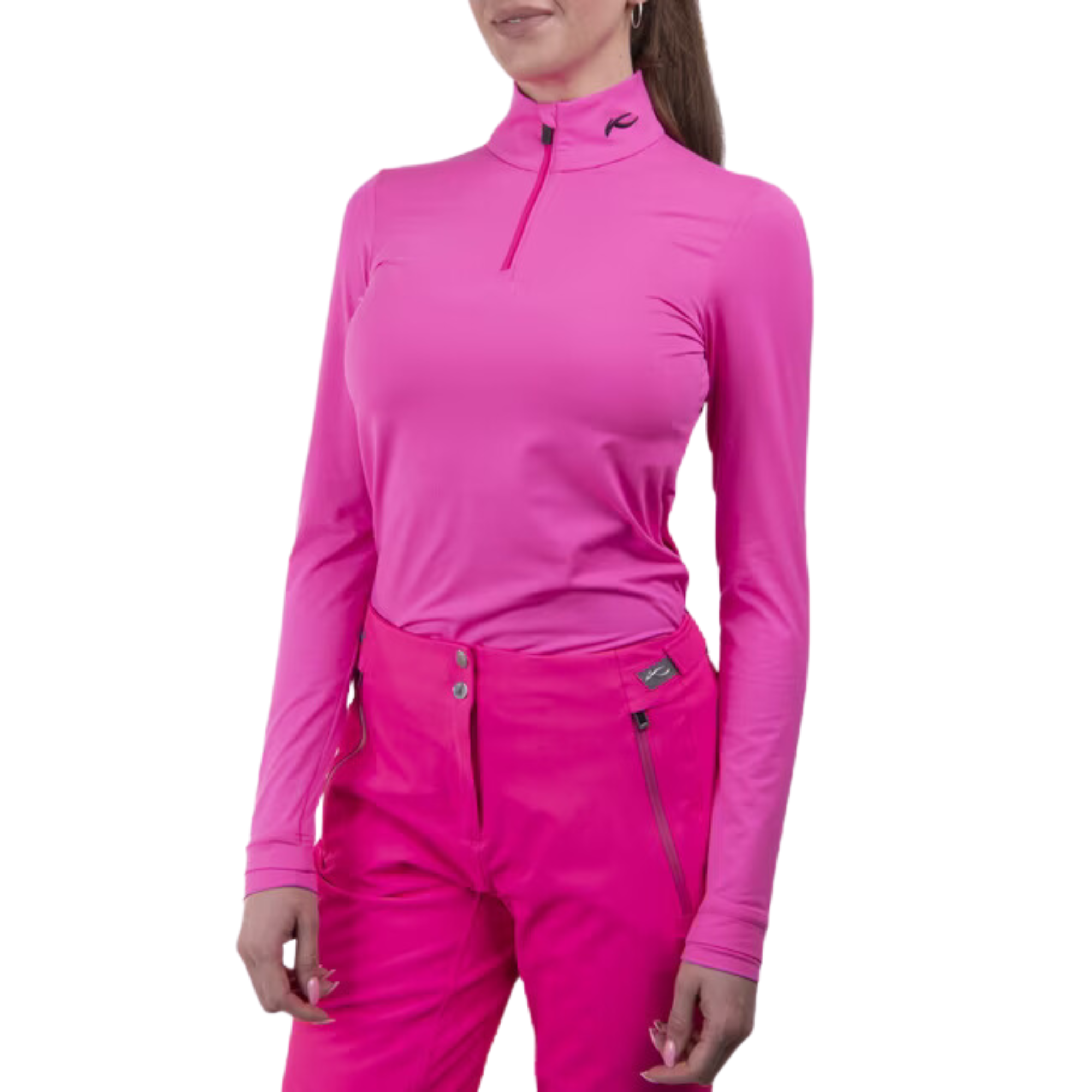 Kjus Women's Feel Half-Zip - Magenta - Ballistics