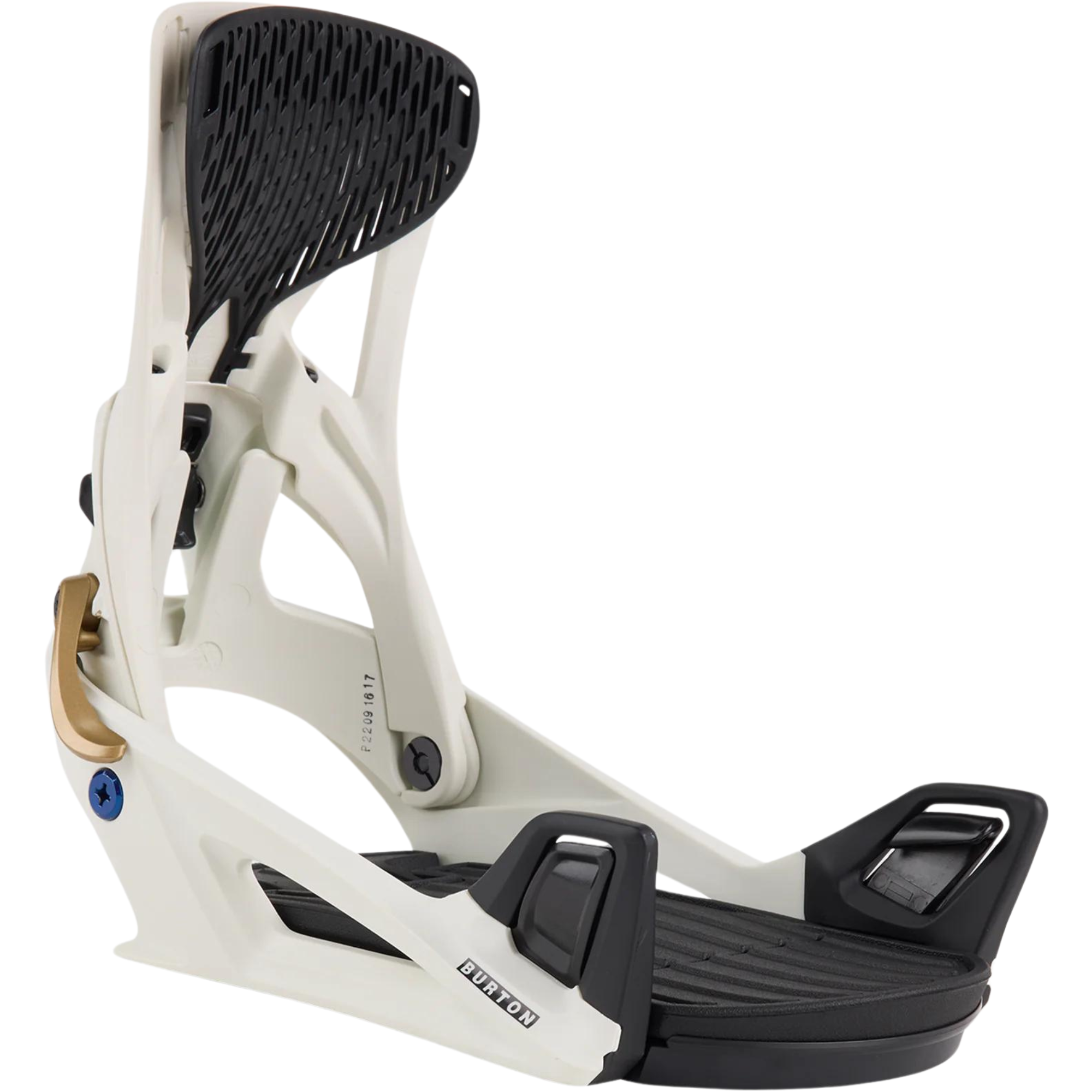 Burton Men's Step On Genesis Re:Flex Snowboard Bindings - White / Gold ...