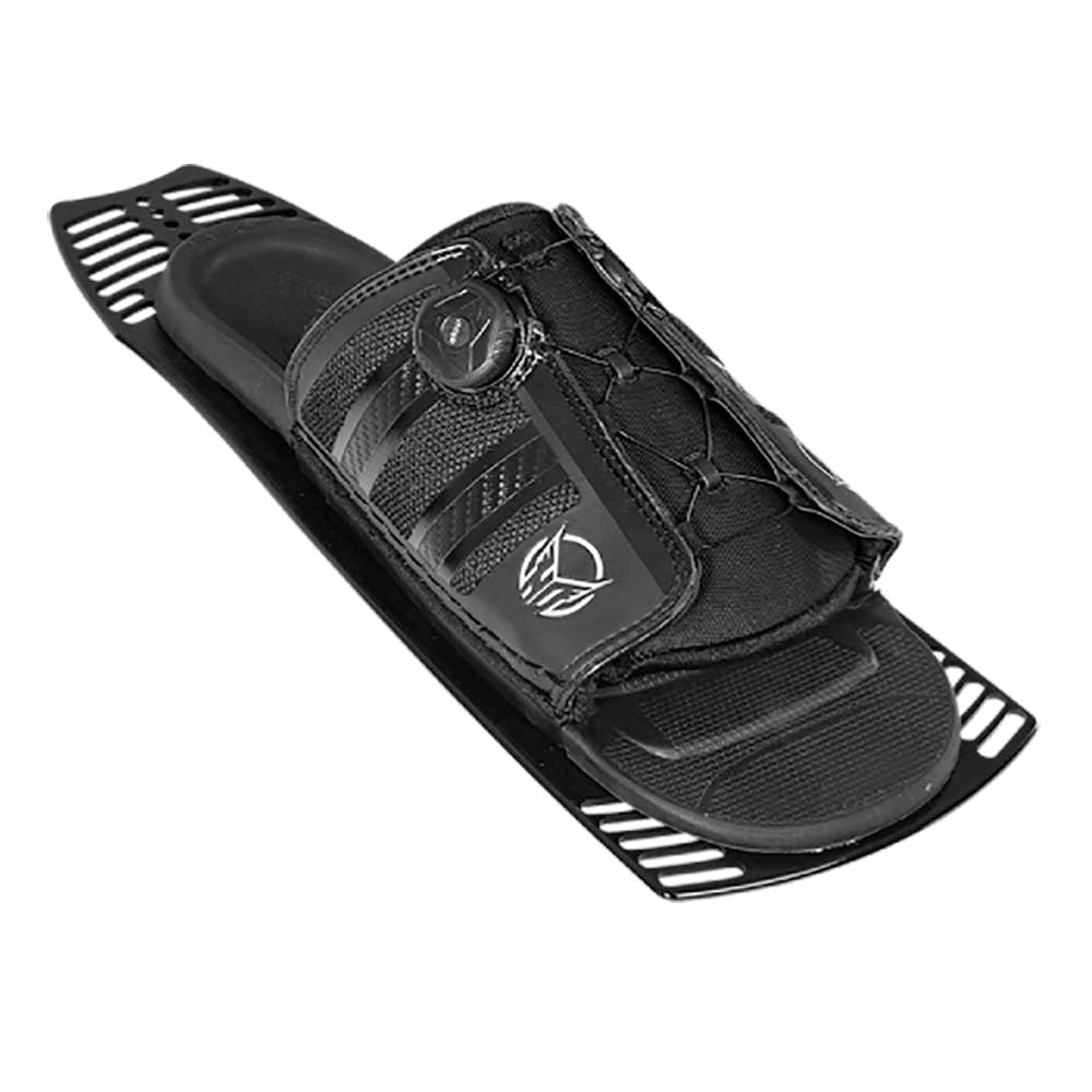 HO Stance atop Reel Lacing Adjustable Rear Toe Plate - Ballistics